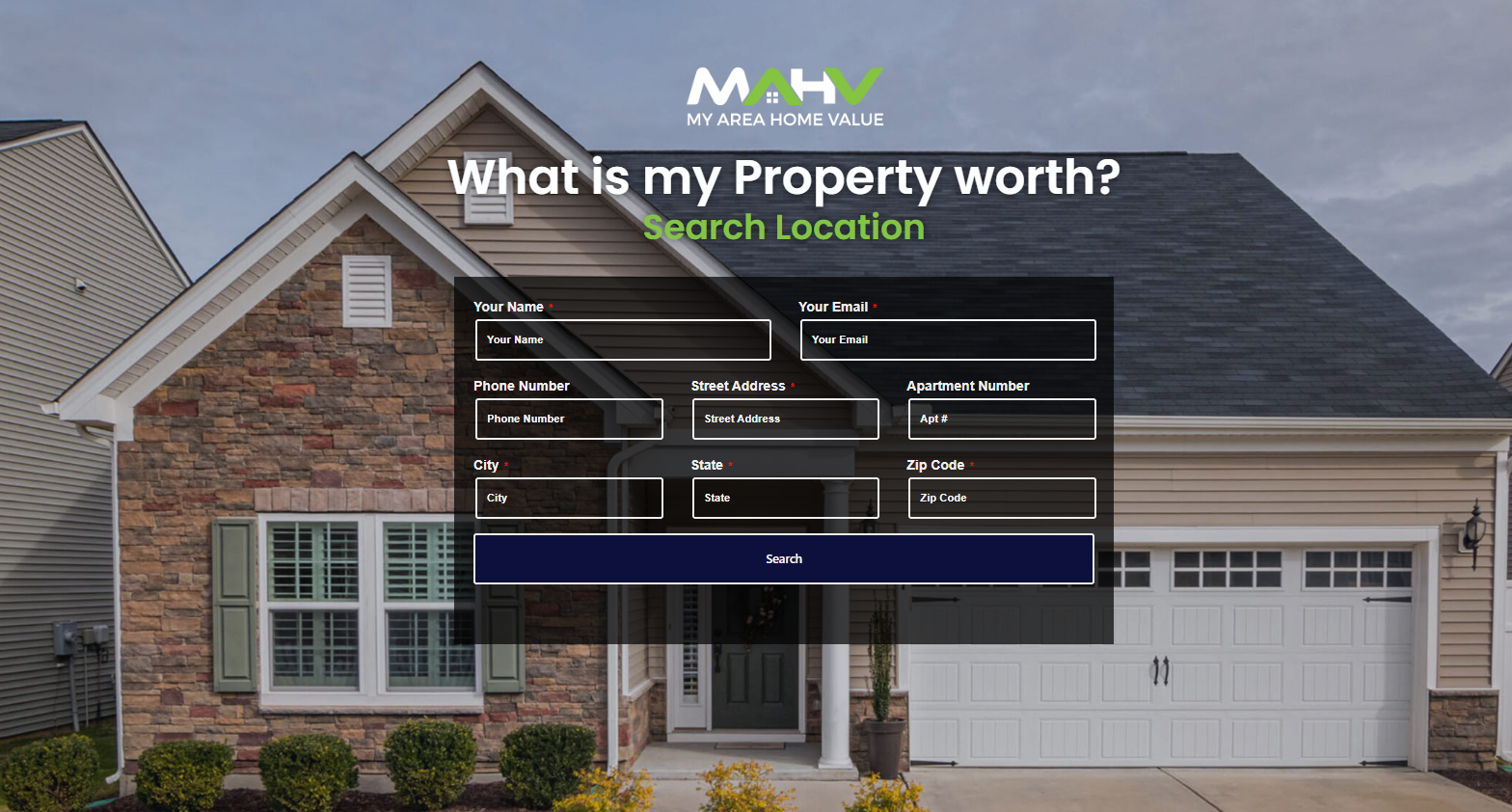 My Area Home Value | Provide Reliable Valuation of Your Home.